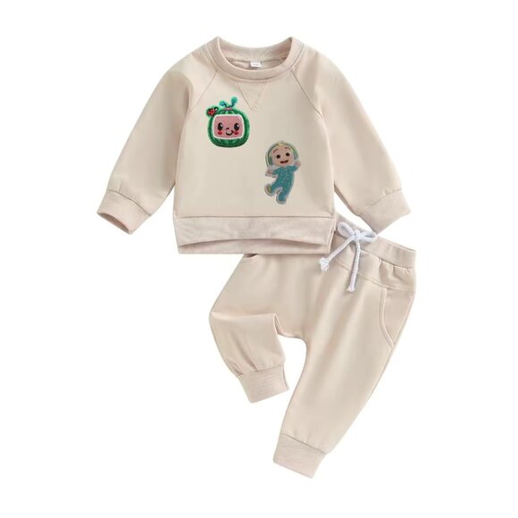 boutique | Matching Sets | Cocomelon Sweater Pants First Birthday Coco ...